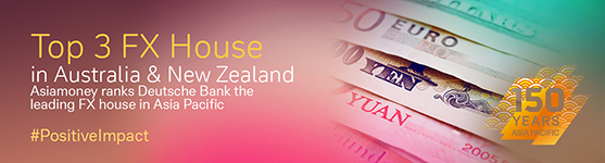 Deutsche Bank crowned Top 3 FX house in Australia and New Zealand Deutsche Bank crowned Top 3 FX house in Australia and New Zealand
